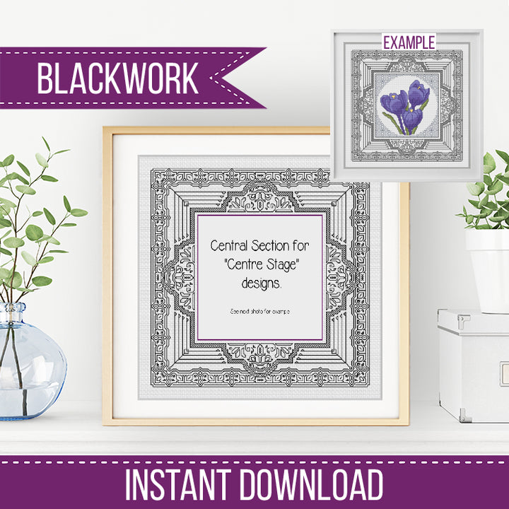BLACKWORK EMBROIDERY PATTERNS – Peppermint Purple
